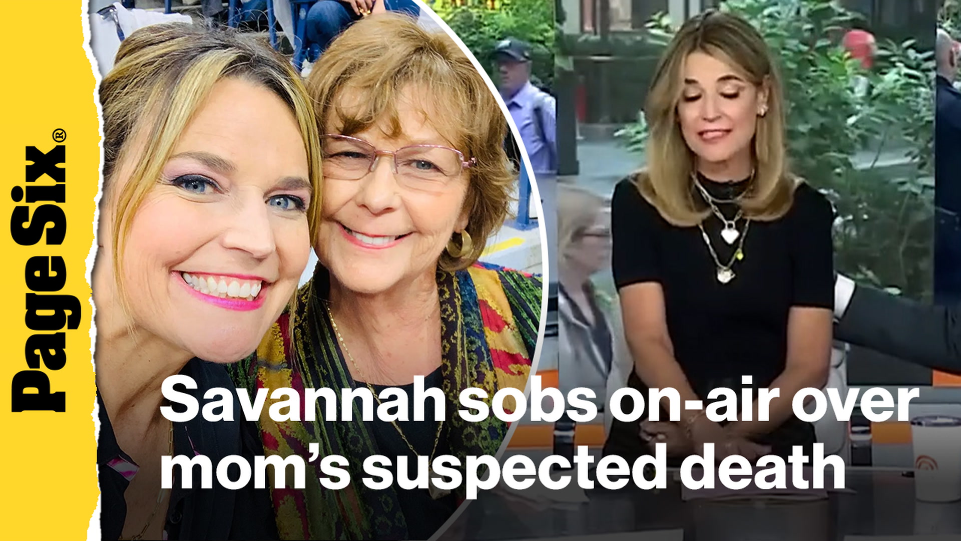 Savannah Guthrie breaks down on 'Today' while addressing mom Nancy's ...