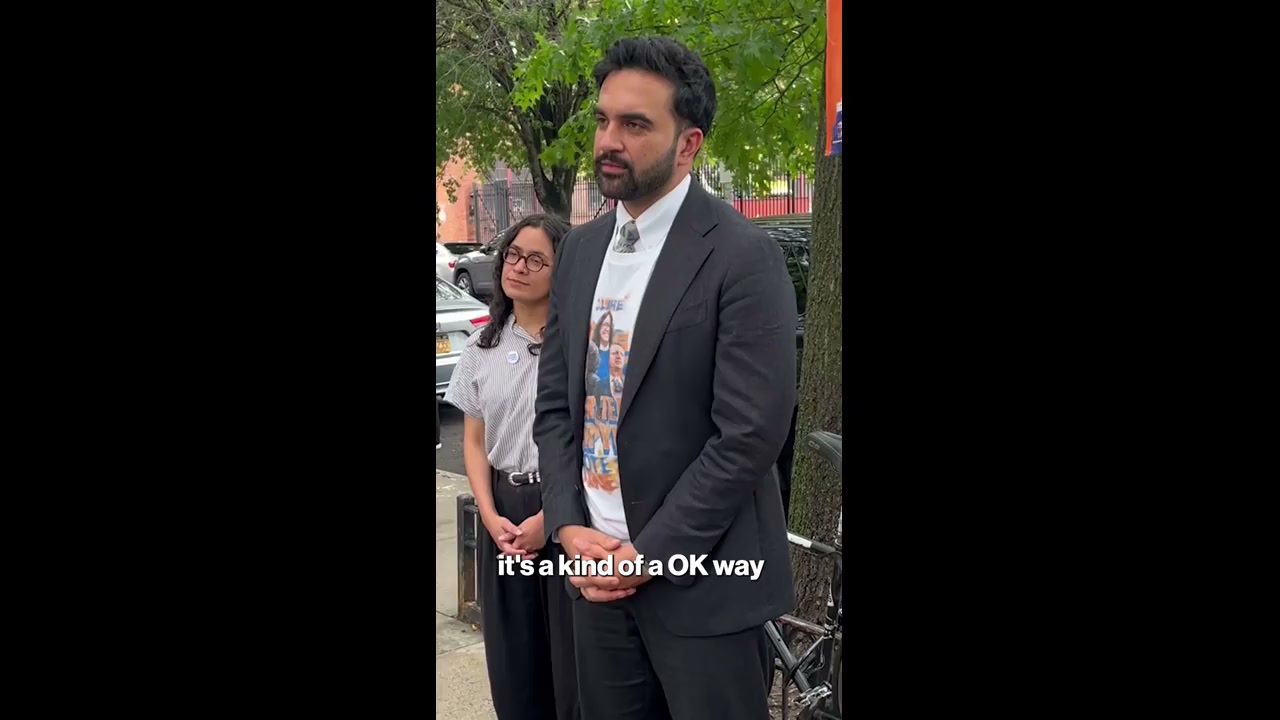 Mamdani addresses Dan Goldman cafe incident