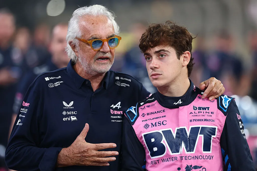 Flavio Briatore reveló que Alpine definirá la continuidad de Colapinto ...
