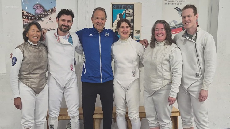 Fencing champion survives massive heart attack at Seattle gym
