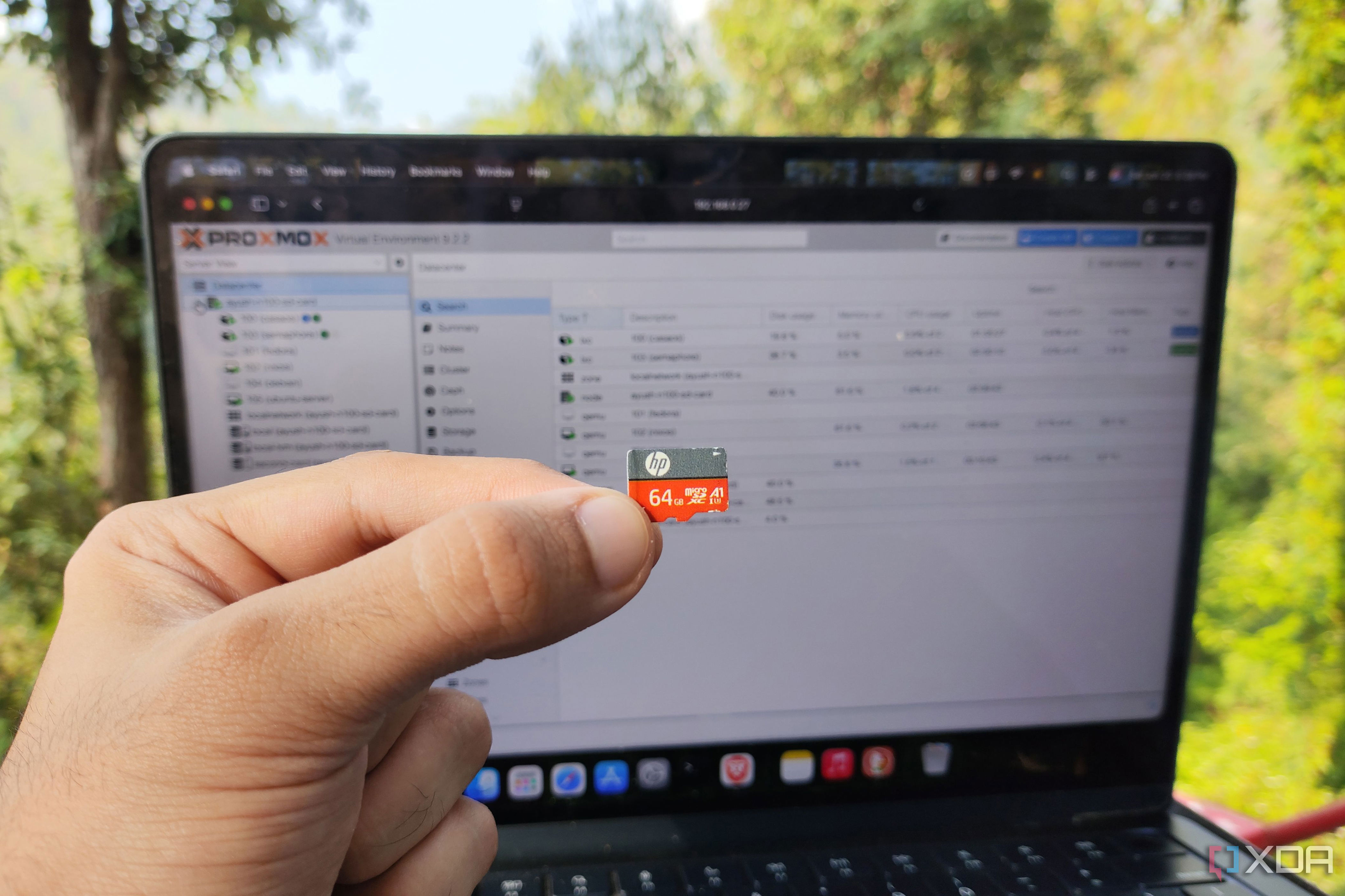 Proxmox on microSD cards is technically possible, but terrible transfer ...