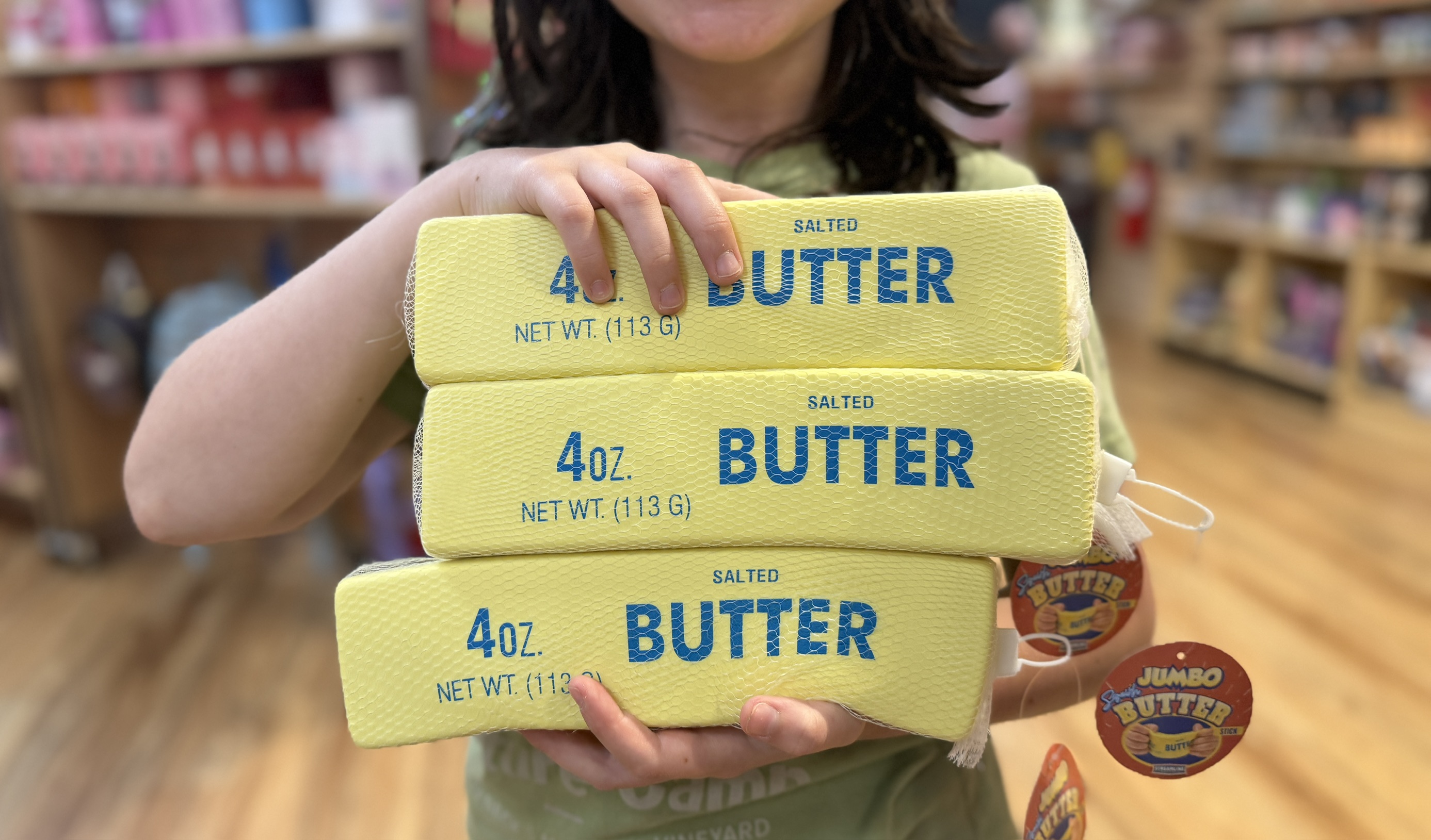 Kids are obsessed with butter. Not the kind you put on toast.