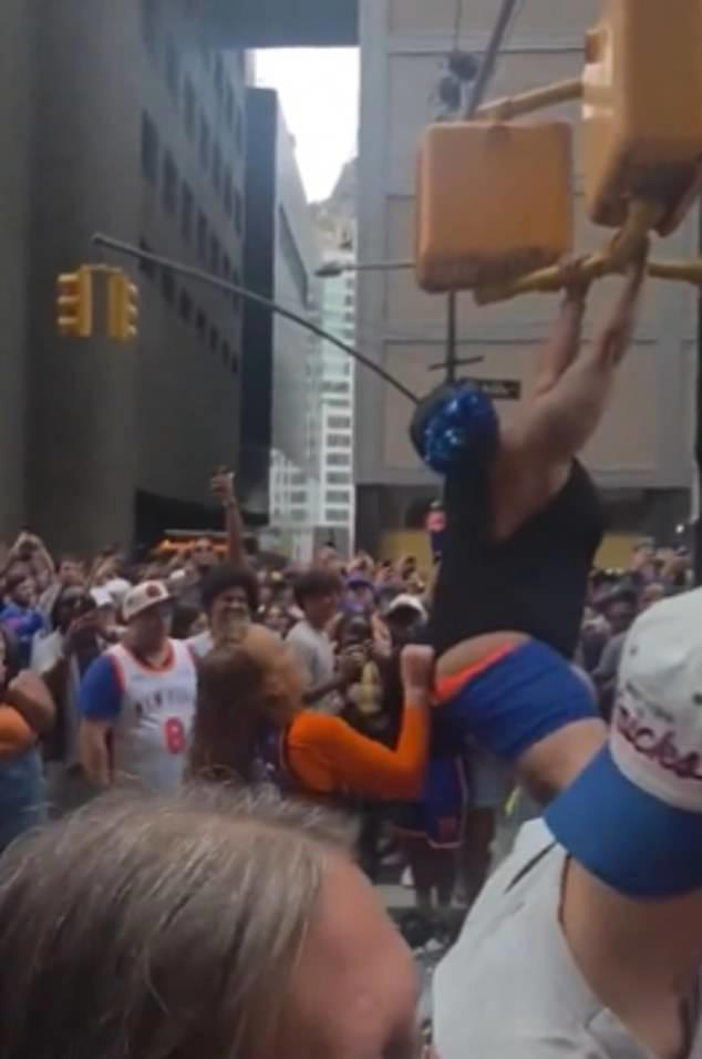 New York Knicks fan fired from JP Morgan after 'disgusting' act at NBA ...