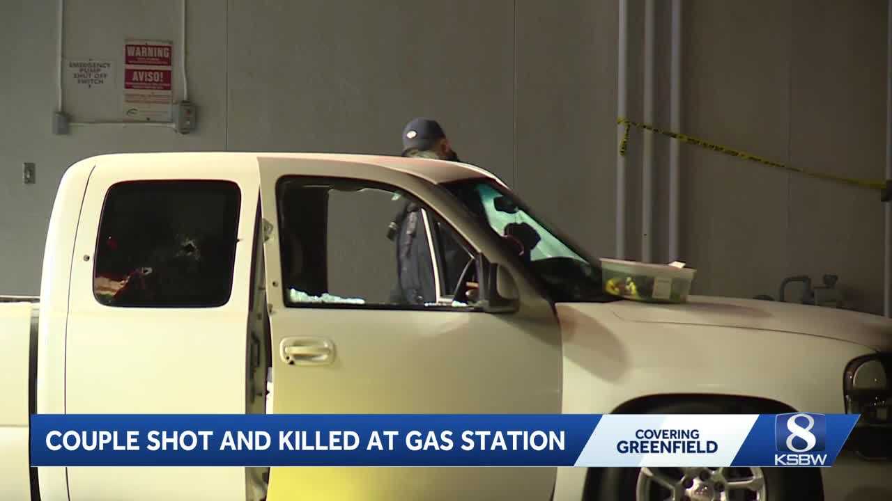 Couple killed in suspected gang retaliation ambush at Greenfield gas ...