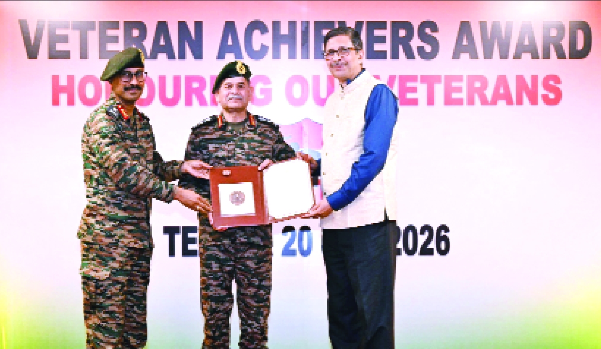 Army chief honours Assam veteran Colonel Dibya Shankar Bhattacharya