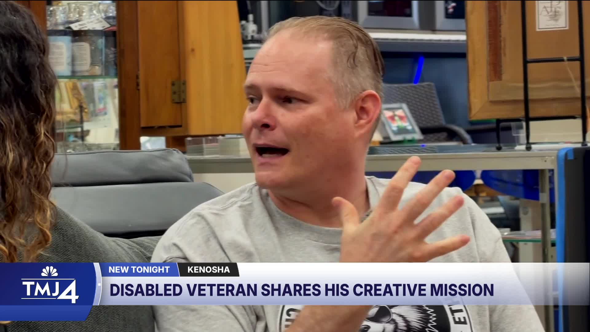 'That's what America is' - Disable Navy veteran opened Kenosha shop as ...