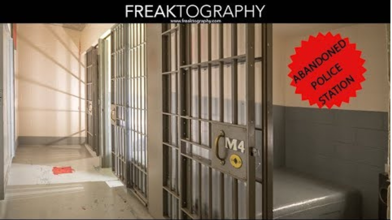 Exploring an abandoned police station, justice building, and forgotten ...