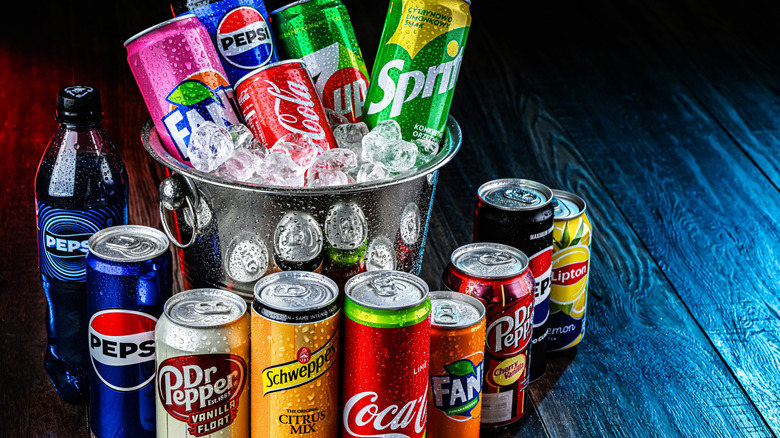 9 popular sodas ranked from least to most caffeine