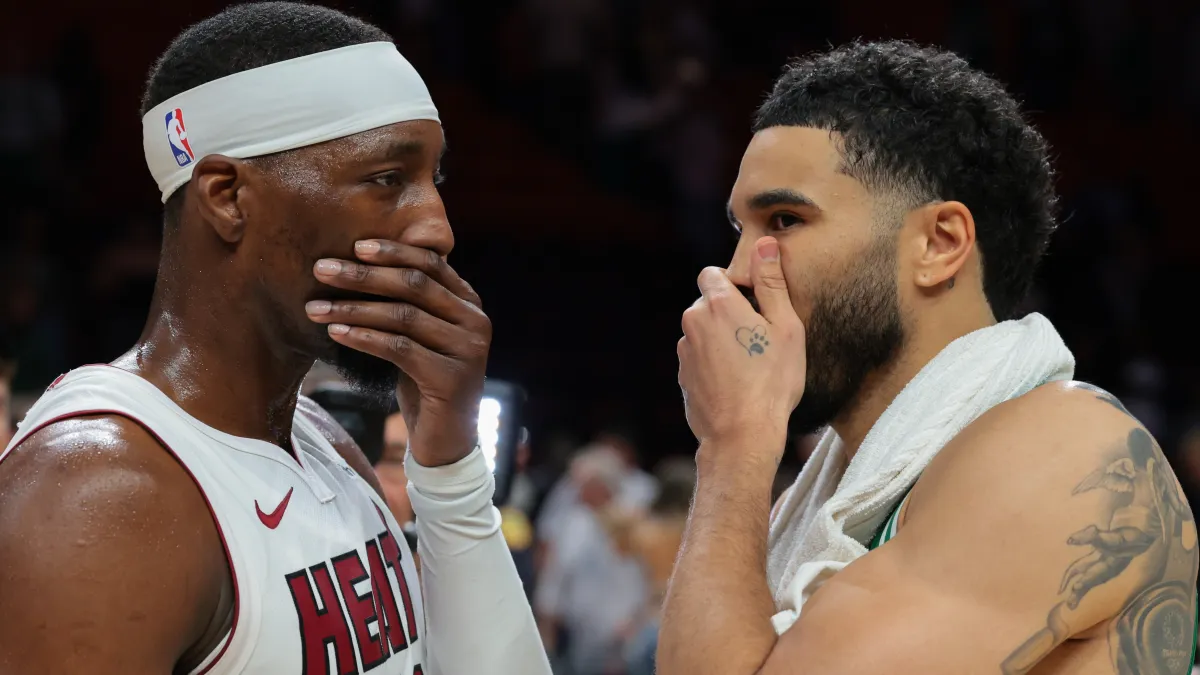 The heat have work to do before they compete with Celtics