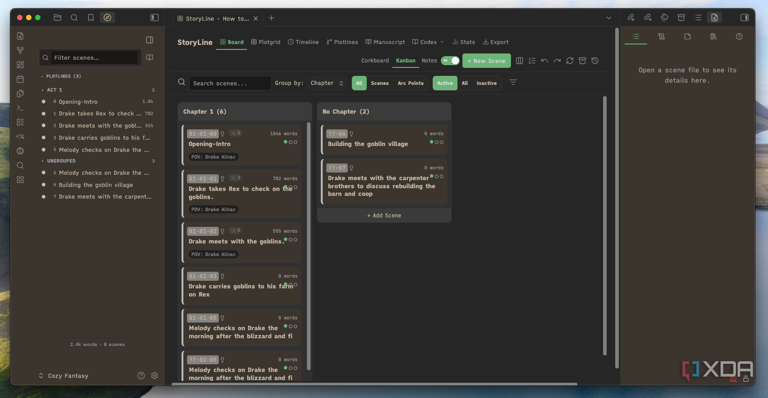 The StoryLine plugin turned Obsidian into my favorite writing tool ...