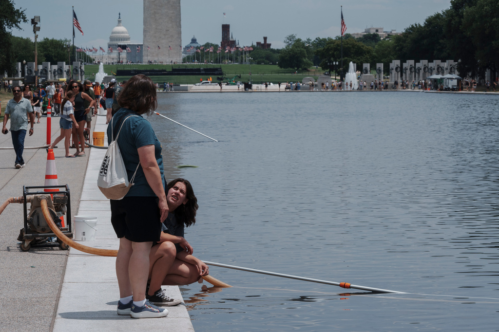 Troubled Reflecting Pool faces fresh scrutiny over vandalism claims and ...