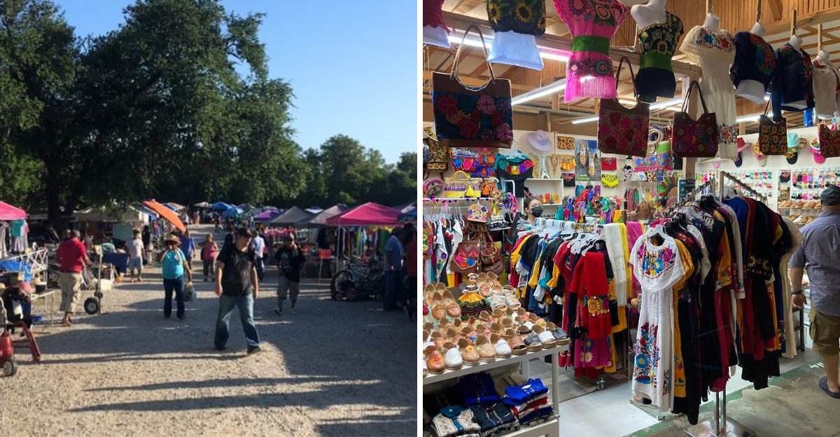 The flea market in Texas where every weekend feels like a festival