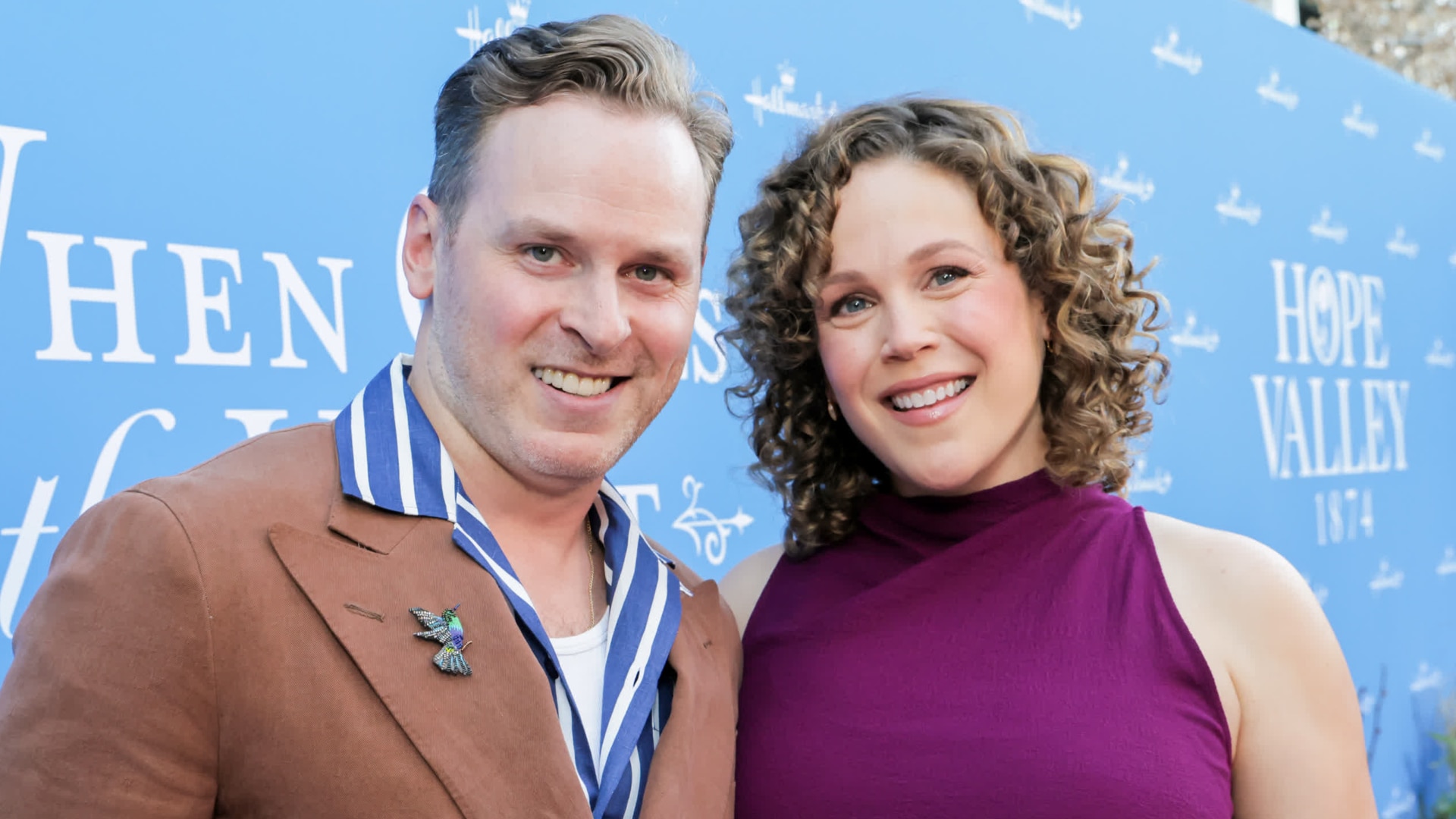 'When Calls the Heart' stars Erin Krakow & Ben Rosenbaum welcome first ...