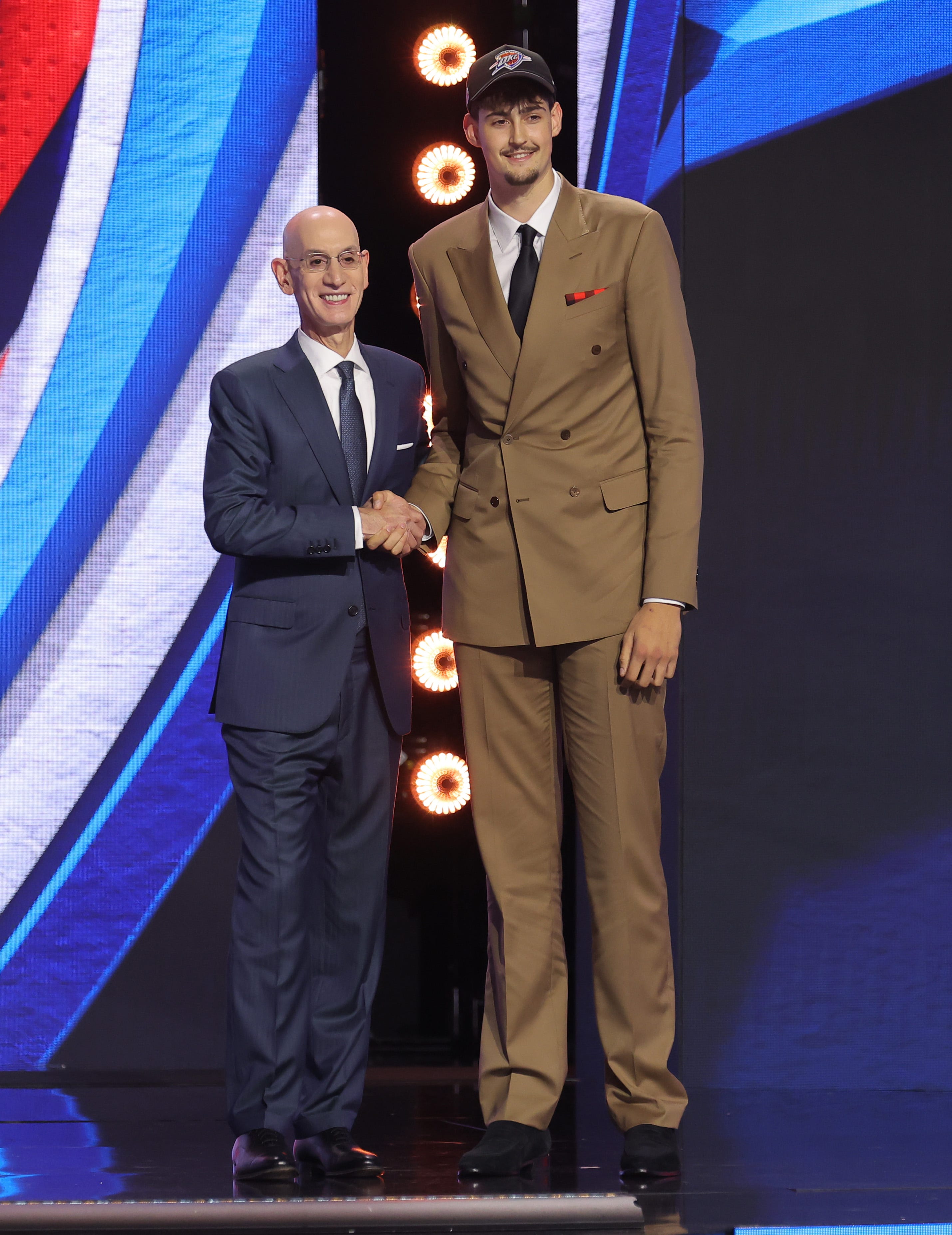 Aday Mara selected 12th overall by the Oklahoma City Thunder