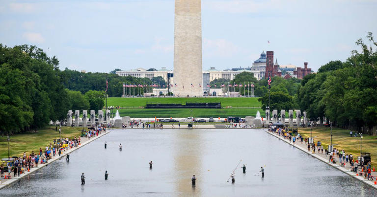 VIDEO: Explosives at the Reflecting Pool? New warning of explosives ...
