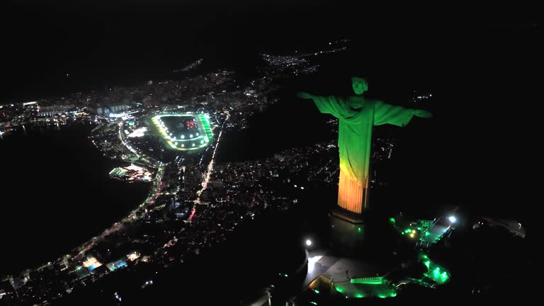 Rio's Christ the Redeemer and a concert mark one-year countdown to 2027 ...
