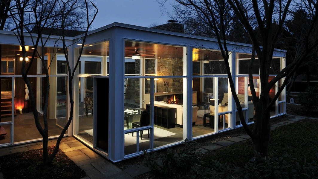 Reston mid-century home blends nature and modernism
