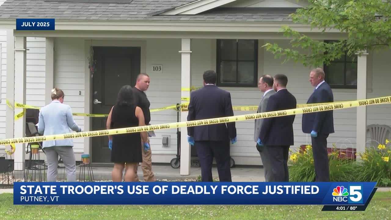 Vermont attorney general says trooper justified in fatal shooting ...