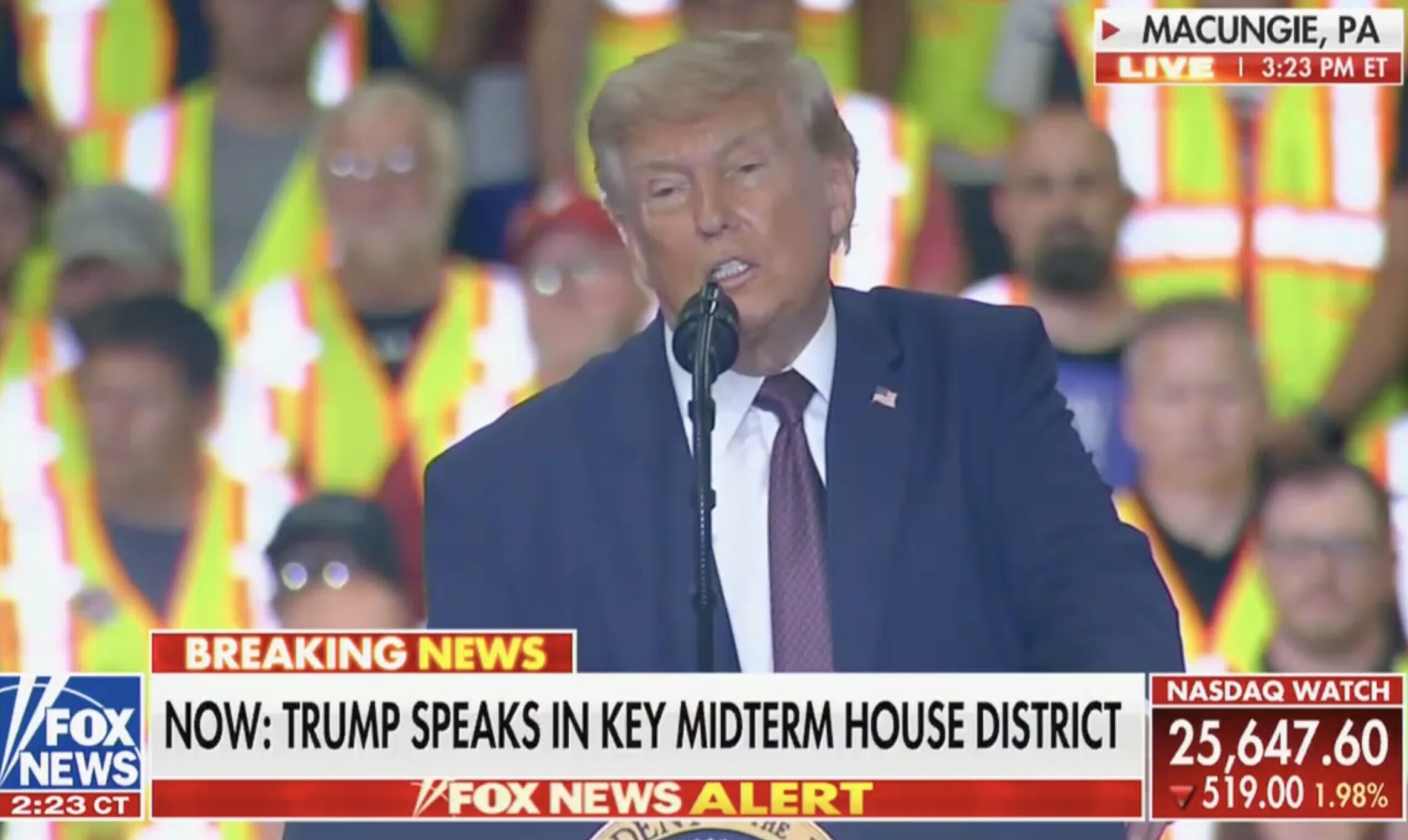 Trump drops bonkers story about his 'friend' who 'chokes like a dog' at ...