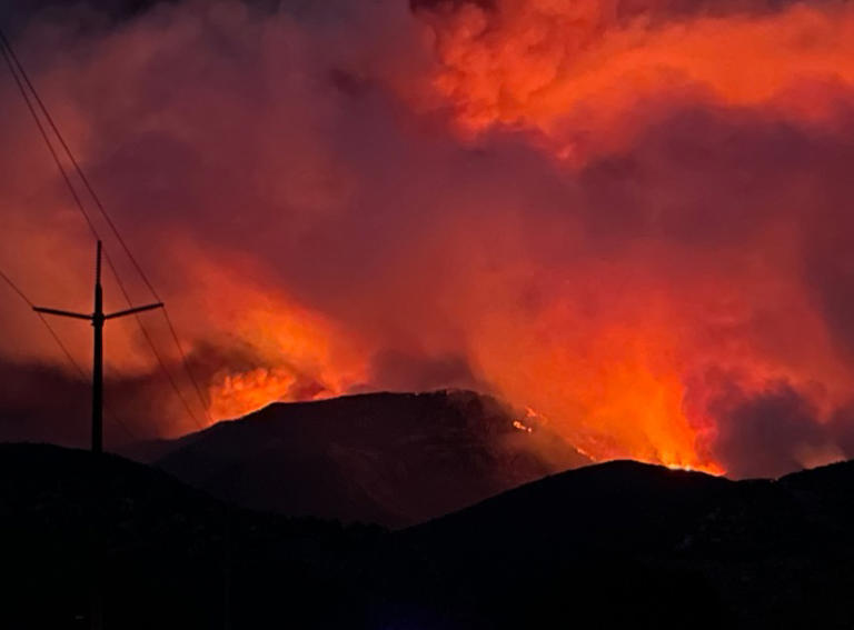 Human-caused Cottonwood Fire burns an estimated 31,000 acres, 0% ...