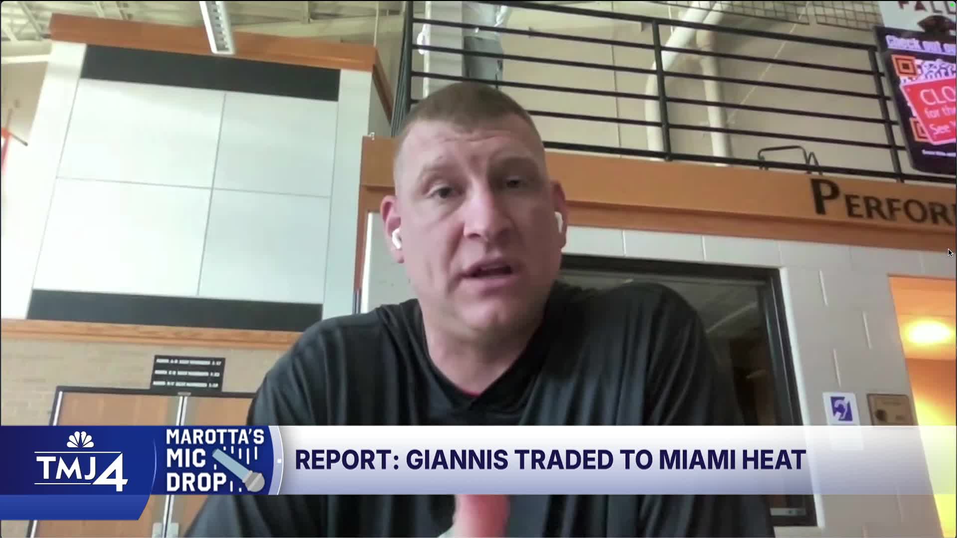 Marotta mic drop: Giannis traded to Miami Heat