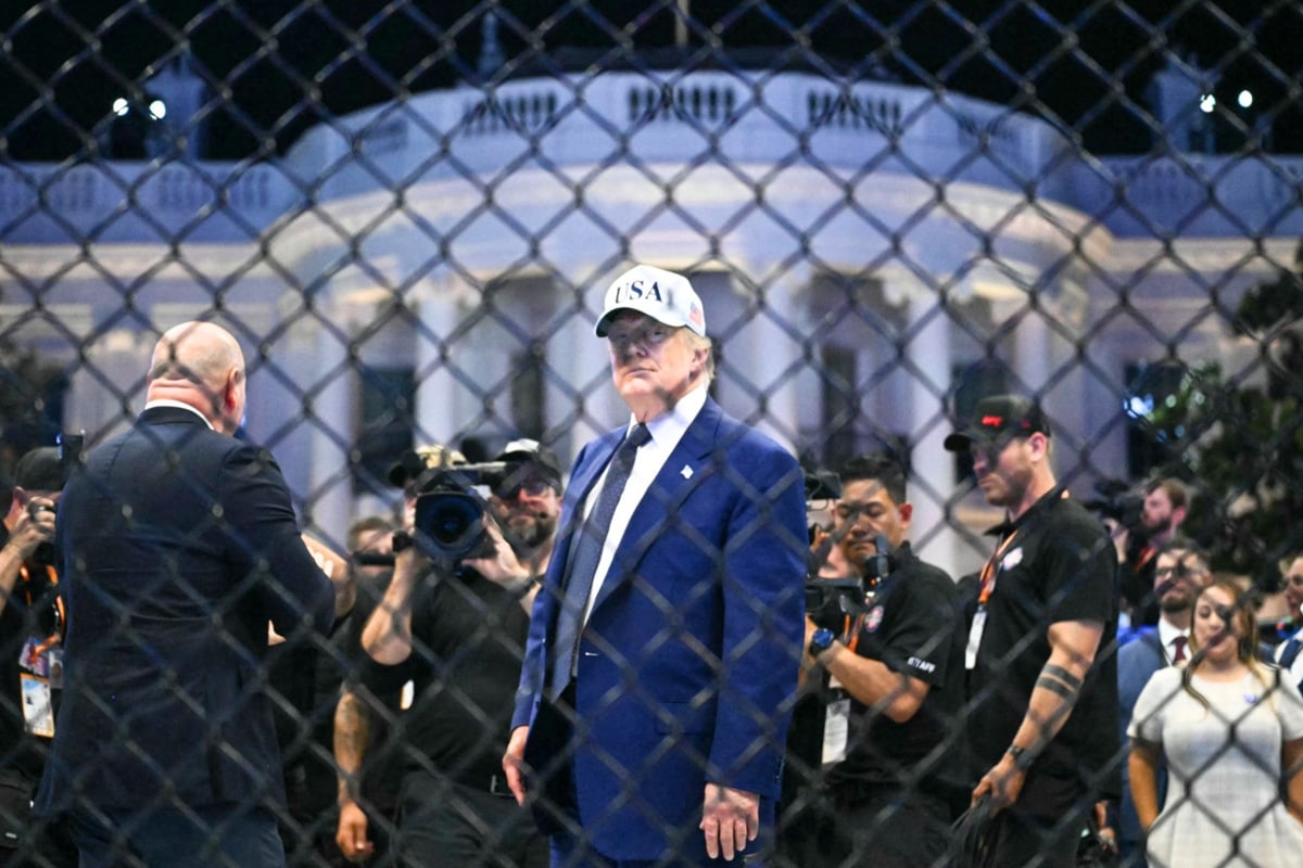 MAGA loyalist pledges company money to clean up Trump's White House UFC ...