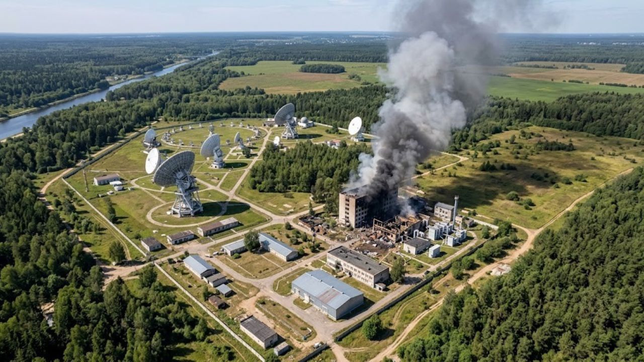 Ukraine strikes near Moscow: Drones hit Russia’s key military satellite ...