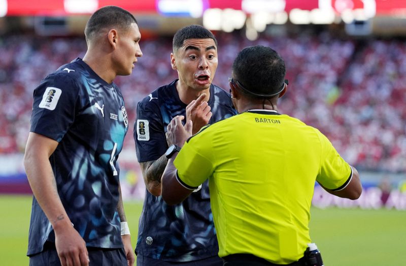 Soccer - Paraguay's Almiron to serve one-game ban after red card for ...