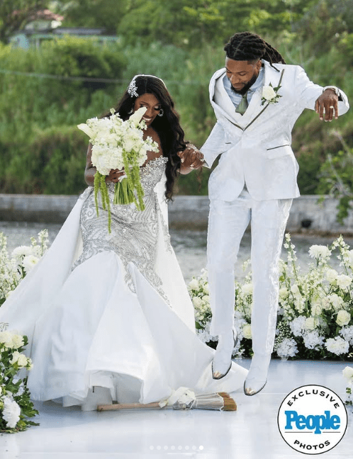 Trick Williams and Lash Legend are officially husband and wife