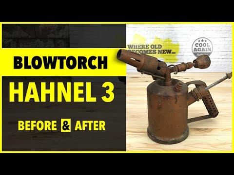 Extremely rare blowtorch restoration Hahnel 3