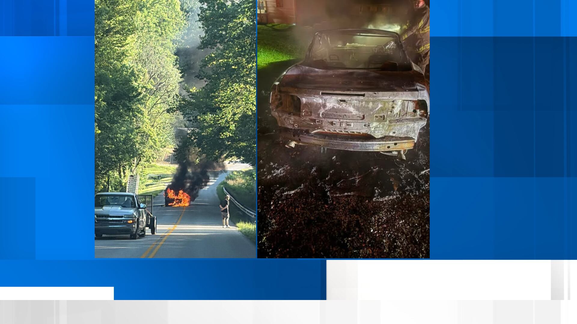 Kentucky fire department fights two car fires in one week
