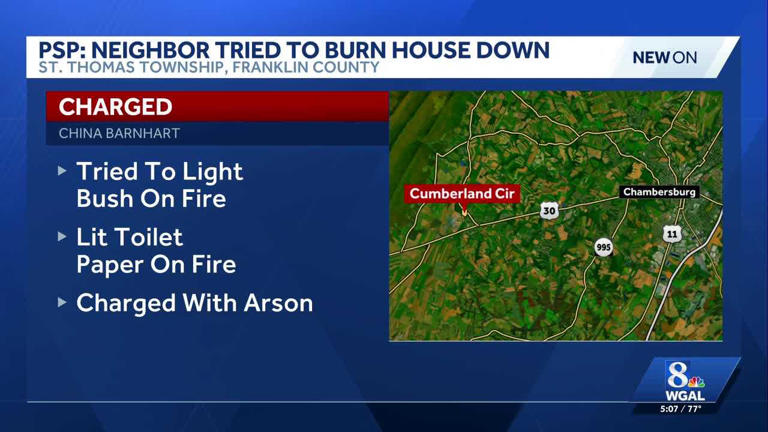 Burning toilet paper | Franklin County woman accused of setting fire to ...