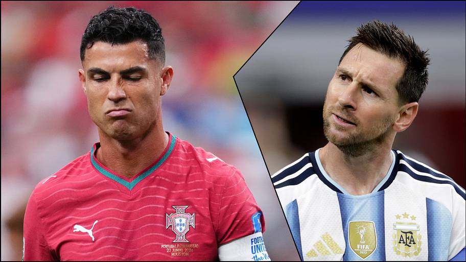 Cristiano Ronaldo’s one-word response to Lionel Messi question says ...