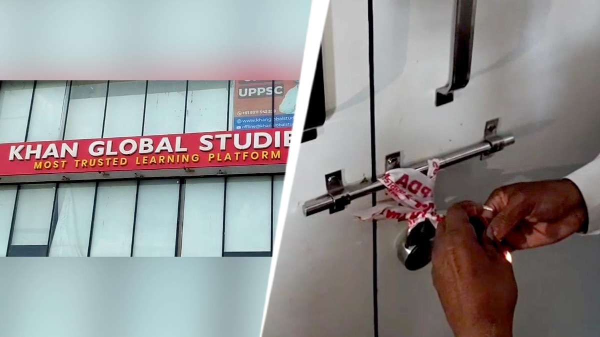Day after Lucknow fire, Khan Sir's institutes sealed in Prayagraj over ...