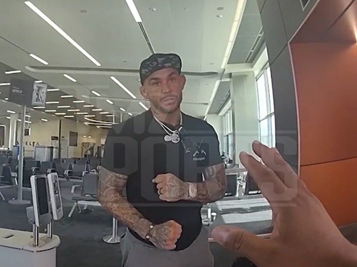 Dustin Poirier belligerent during airport arrest, 'I'll fight you right ...