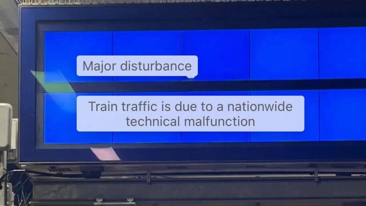 Germany's entire rail system Deutsche Bahn hit by major IT outage