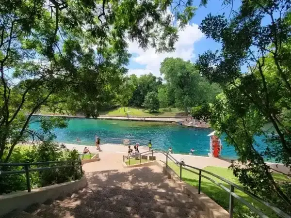 Barton Springs Pool reopens after a week of flood cleanup