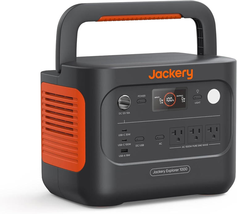 The Jackery Explorer 1000 v2 is on sale for Prime Day — buy this power ...