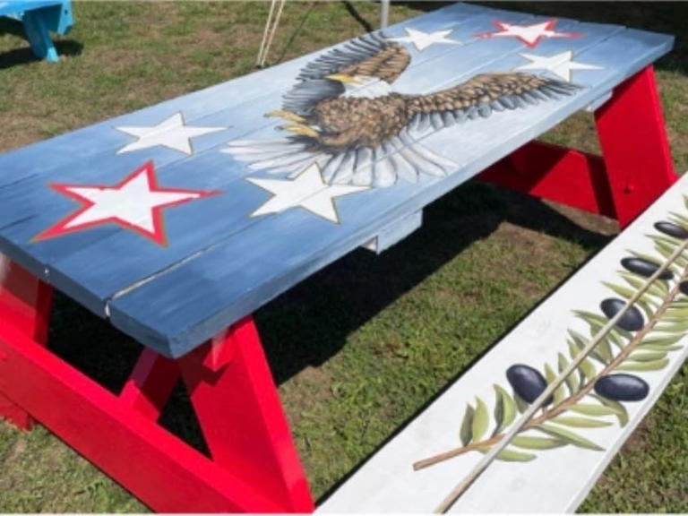 Milford Cultural Council seeks artists for America 250 picnic tables
