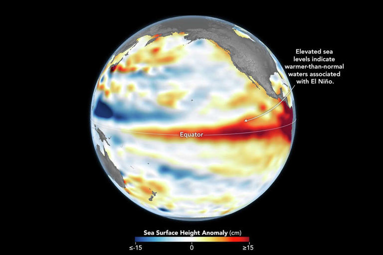 El Niño signals record-high tides in coastal California this year