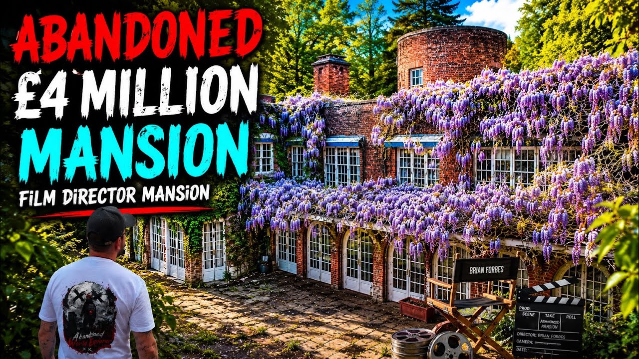 Exploring an abandoned £4,000,000 mega mansion of a legendary film director