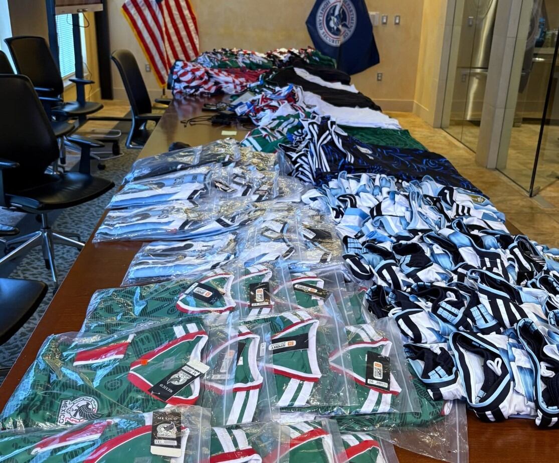 Kansas City agents seize thousands worth of fake FIFA World Cup merch