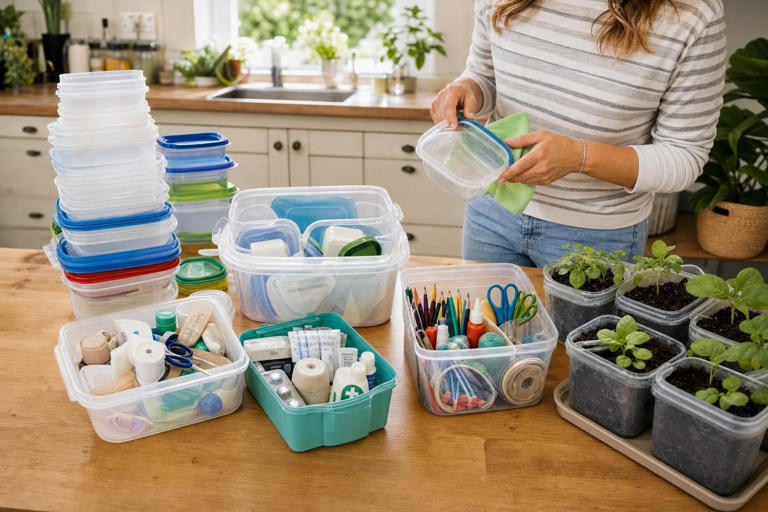 Stop binning old Tupperware – these 7 clever reuse tricks could ...