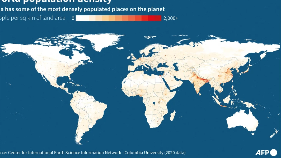 8 unique maps revealing global patterns