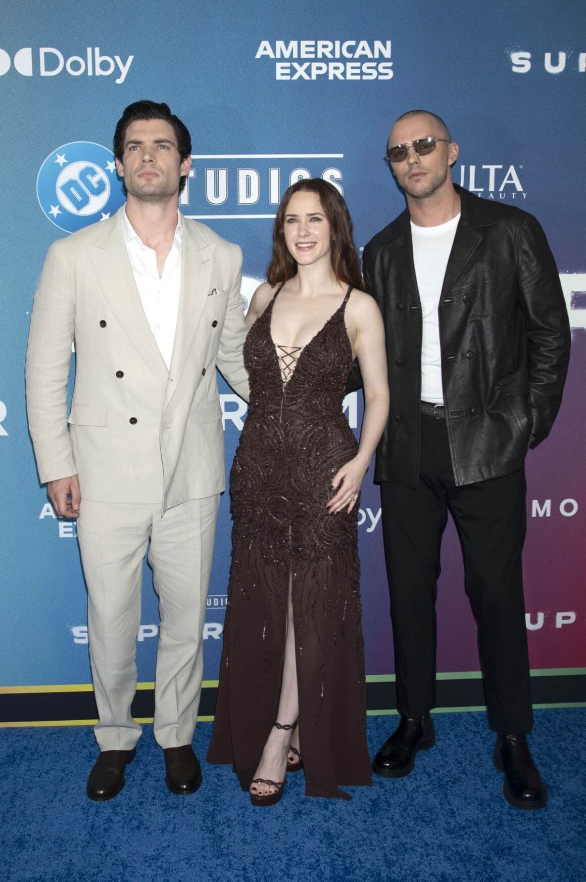 David Corenswet plays real-life Superman at Supergirl premiere ...