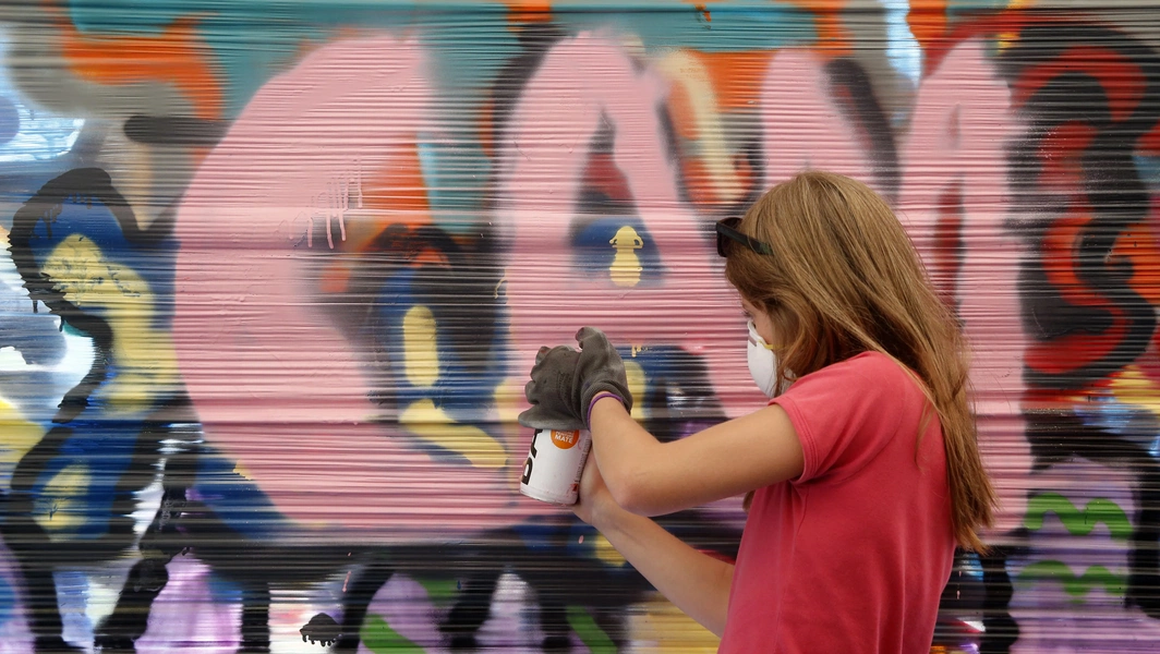 Ann Arbor’s ever-changing graffiti alley