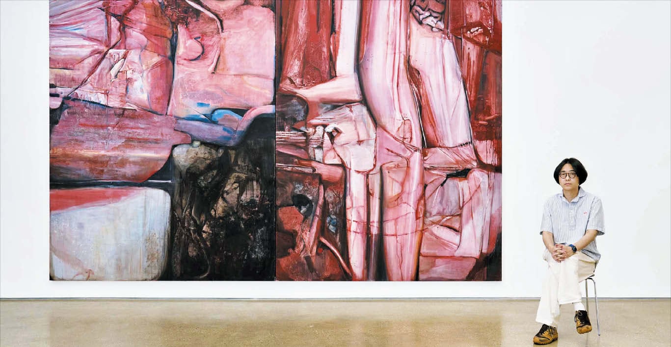 Artist Lee Geun-min transforms hallucinations into art in Seoul exhibition