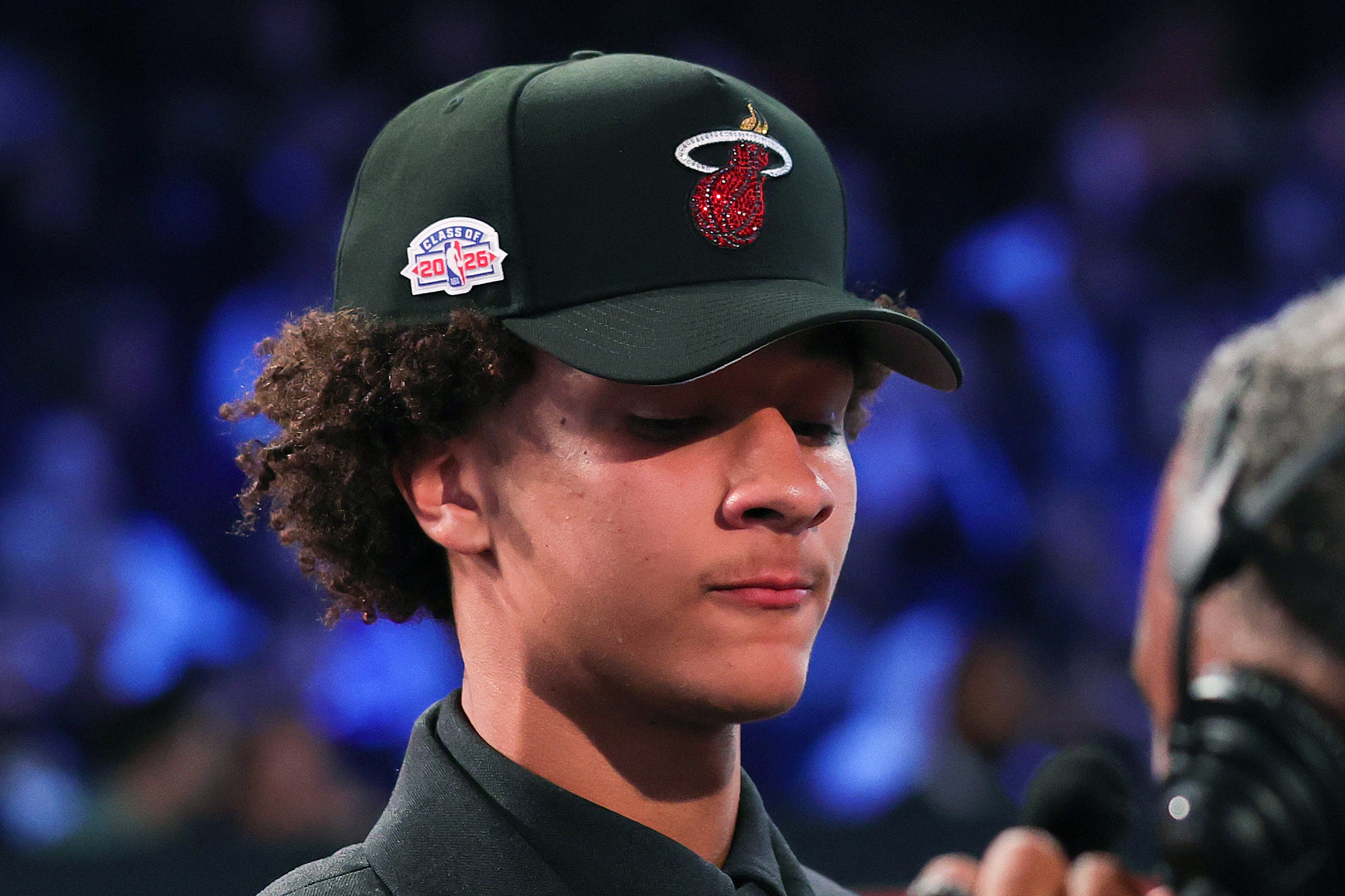 Why Tennessee basketball's Nate Ament wore a Miami Heat hat at the 2026 ...