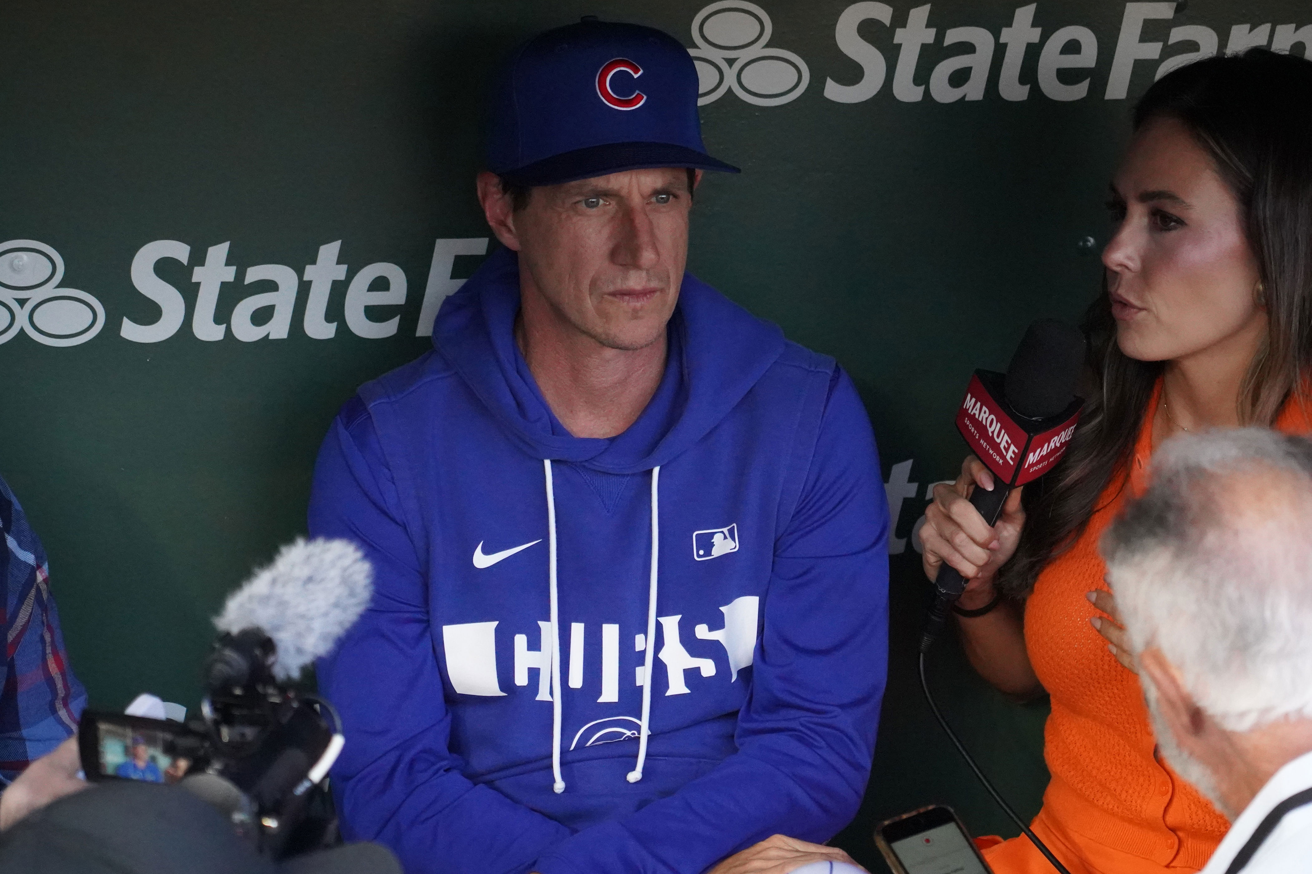 Cubs manager Craig Counsell perplexed by rainout Monday night in New York