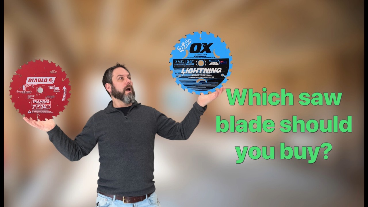 OX LIGHTNING vs DIABLO: Ultimate 7 1/4" saw blade showdown!
